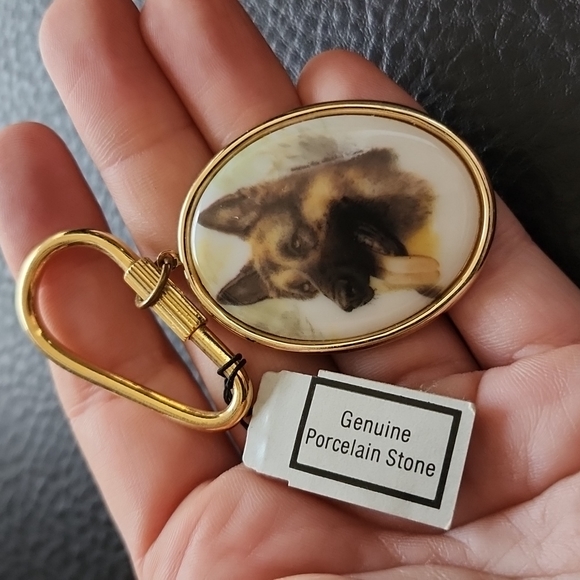 Accessories | Vtg Porcelain Keychain | Poshmark